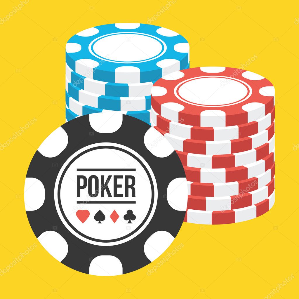 Vector Poker Chips Stacks icono Stock Vector by ©magurok5 36834479
