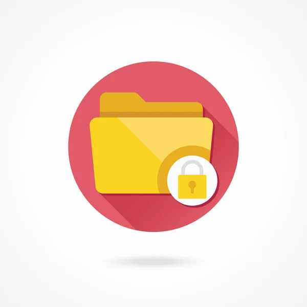 Data protection, file security and access rights concepts. Folder ...