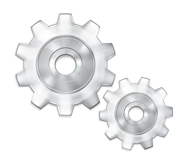 Two cogs Vector Art Stock Images | Depositphotos