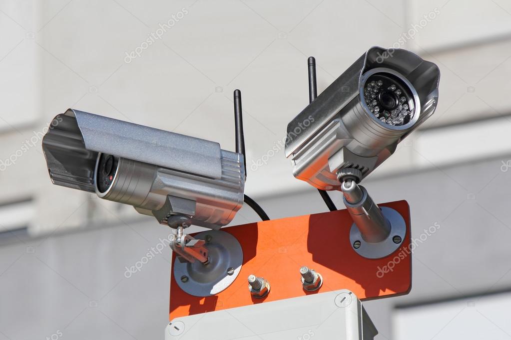 Security cameras Stock Photo by ©smuki 33656417