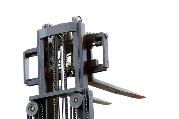 Forklift stacker loader Stock Photo by ©Voyagerix 27232647