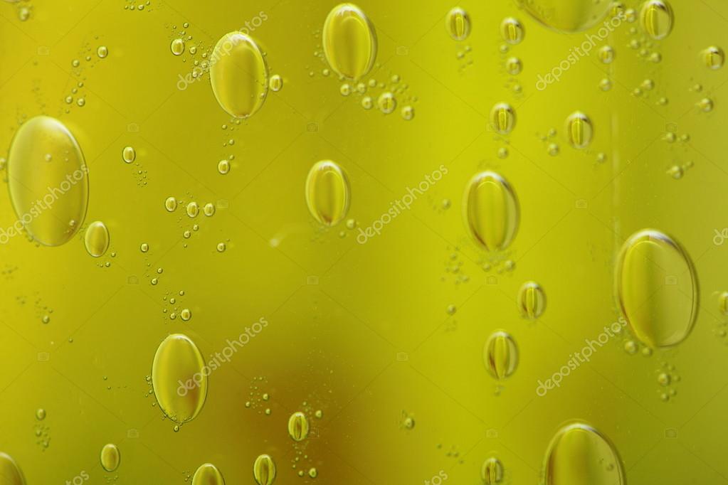 Soap bubbles green liquid background — Stock Photo © Voyagerix #33734413