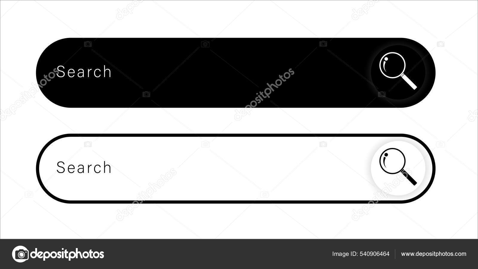 Search Bar Vector
