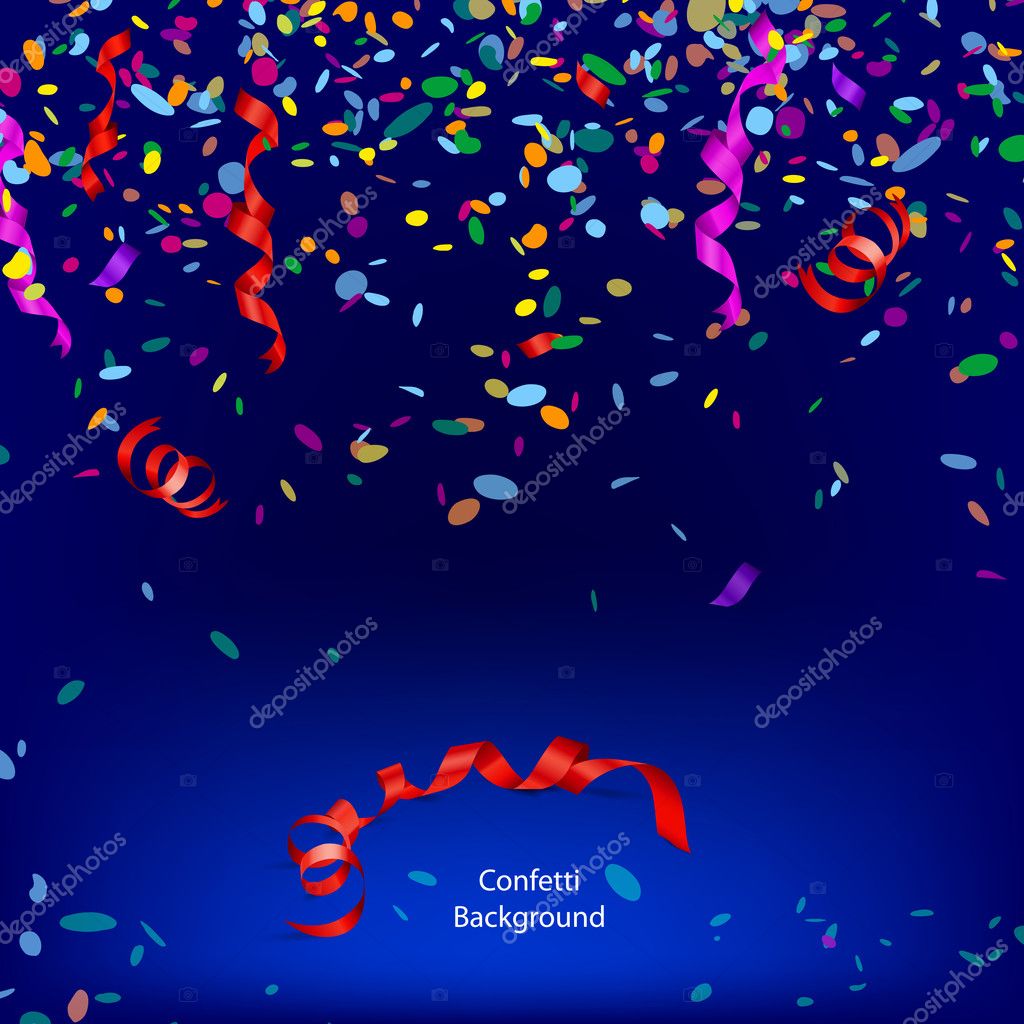 Confetti — Stock Vector © polesnoy #21071949