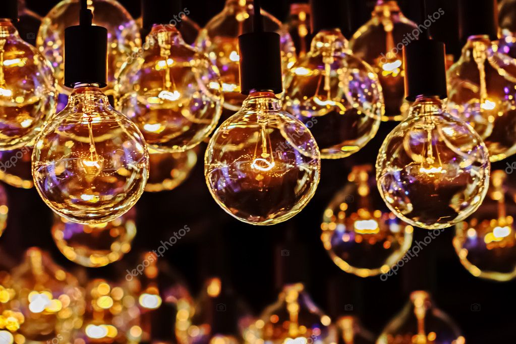 Retro Lighting Bulb — Stock Photo © punpleng #41405405
