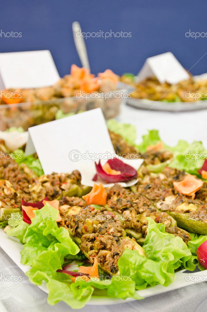 Beautiful display of a plate with traditional food. Stock Photo by ...