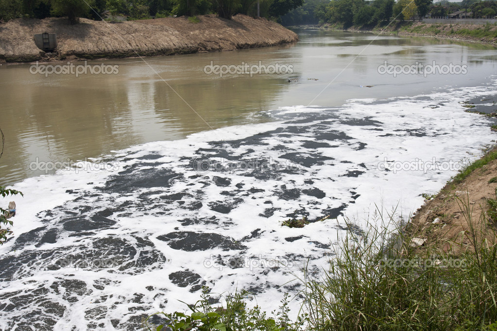 Water pollution in river Stock Photo by ©toa55 12725832
