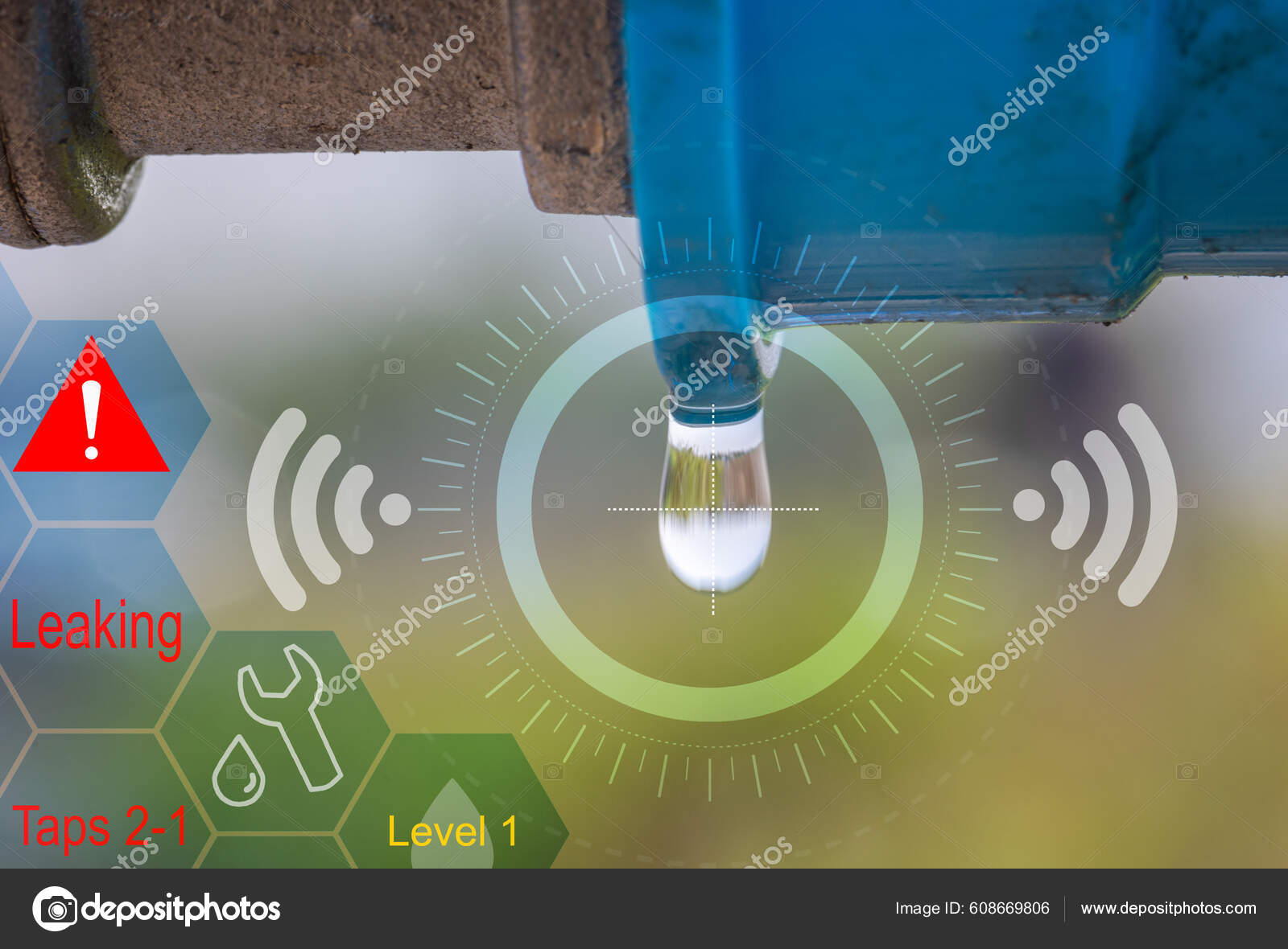 Water Leak Sensor Alert Smart Water Sensor Can Automatically Shut ...