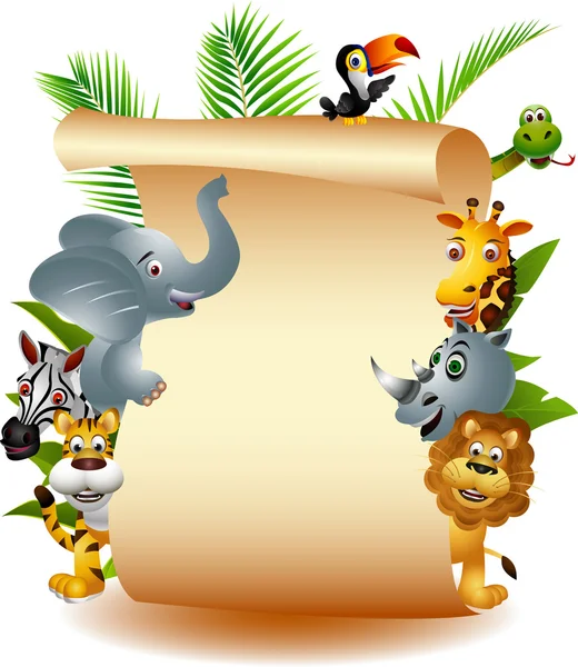 Wild African animal cartoon — Stock Vector © starlight789 #12212008 Wild African animal cartoon — Stock Vector © starlight789 #12212008