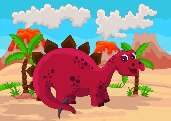 Funny dinosaur cartoon Stock Vector Image by ©starlight789 #12218045