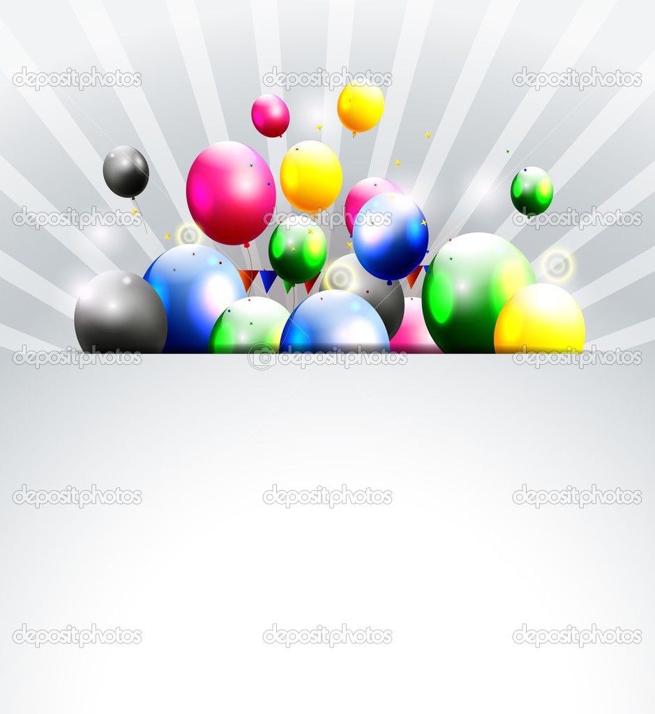 Balloon of abstract background Stock Vector by ©starlight789 26609457