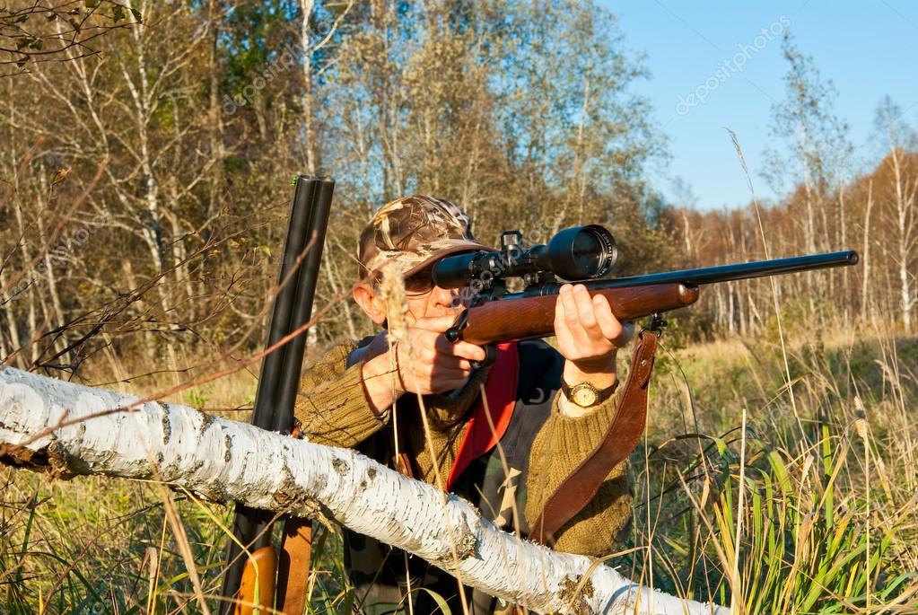 Hunter aiming Stock Photo by ©eans 13472179