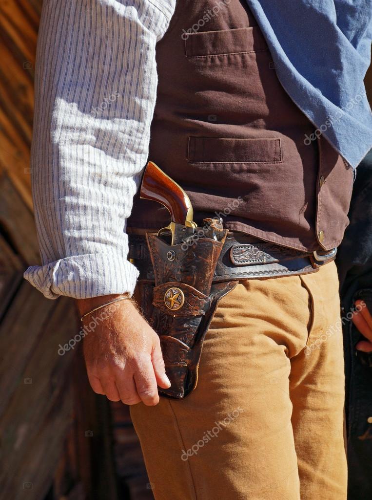 Gunfighter is ready to draw — Stock Photo © chloe7992 #40036851