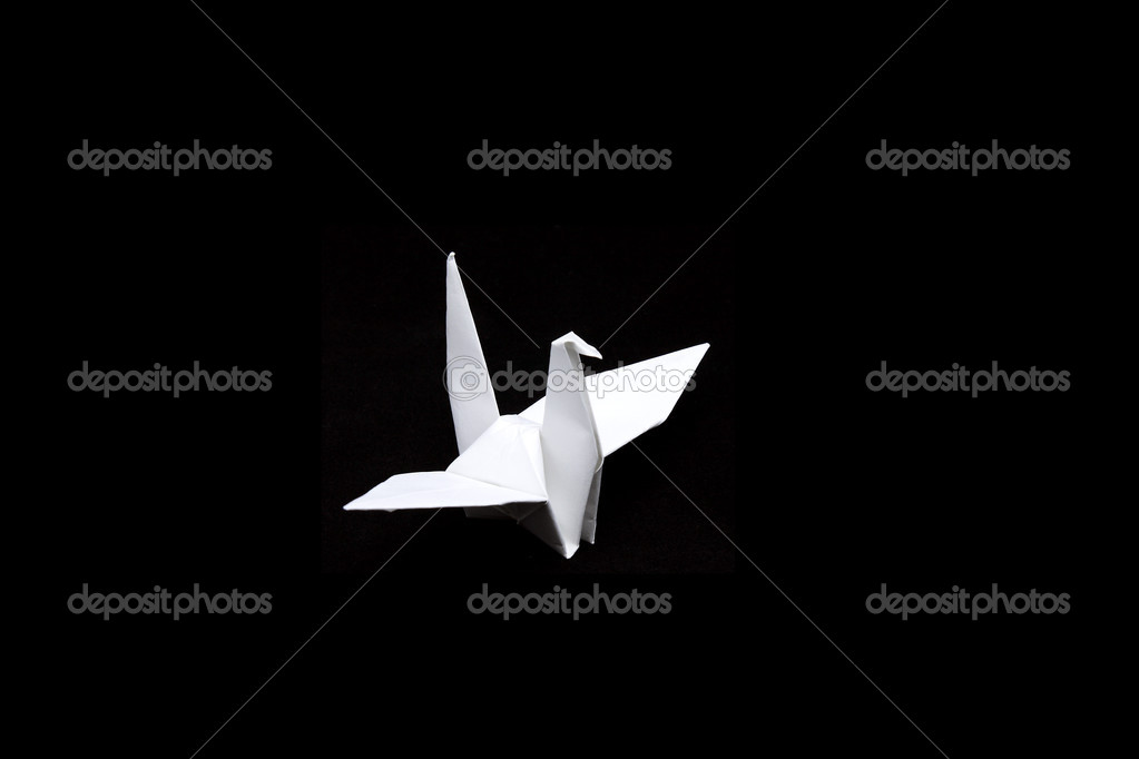 Paper crane — Stock Photo © actionbleem #28147643