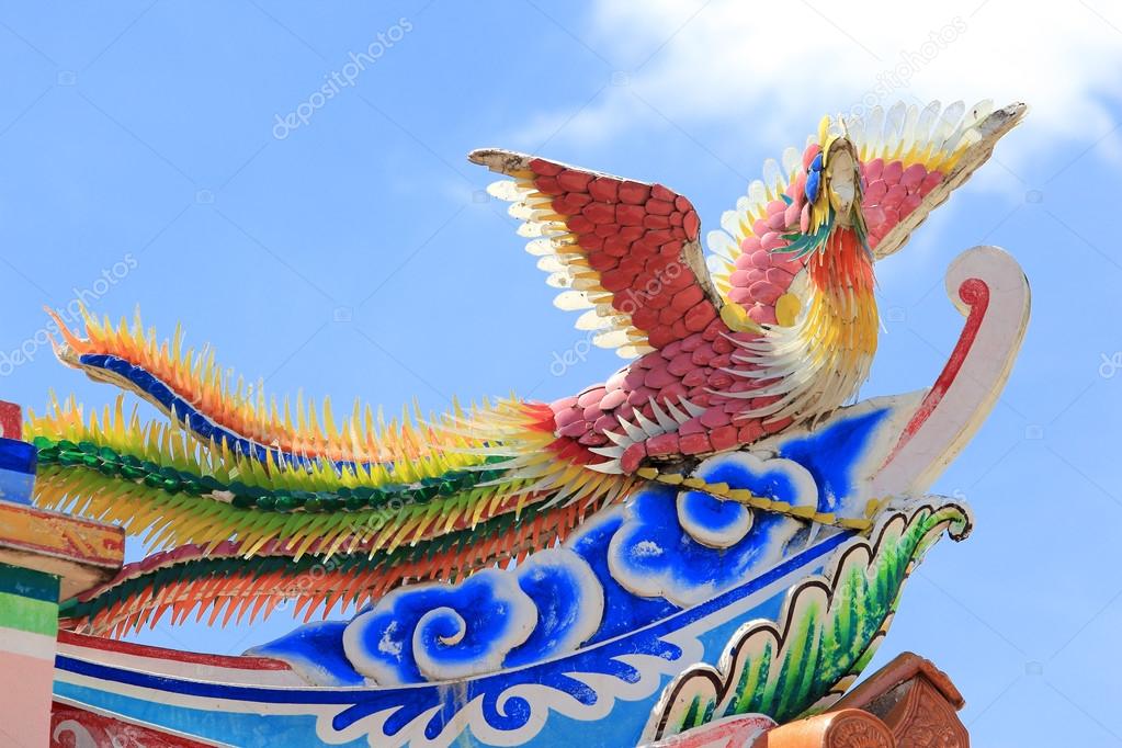 Chinese Phoenix Statue