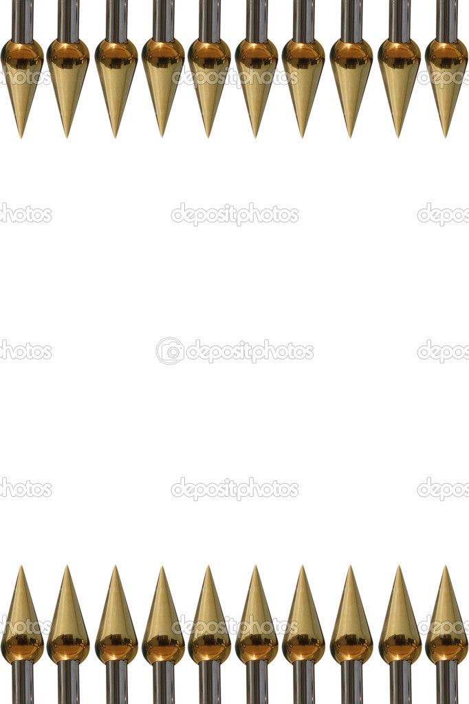 Golden arrow border — Stock Photo © actionbleem #28774895
