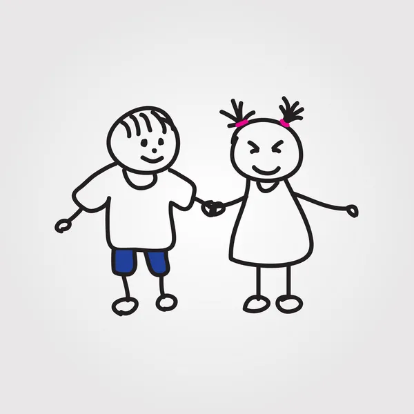 Children vector hand drawn Stock Vector Image by ©actionbleem #29276115