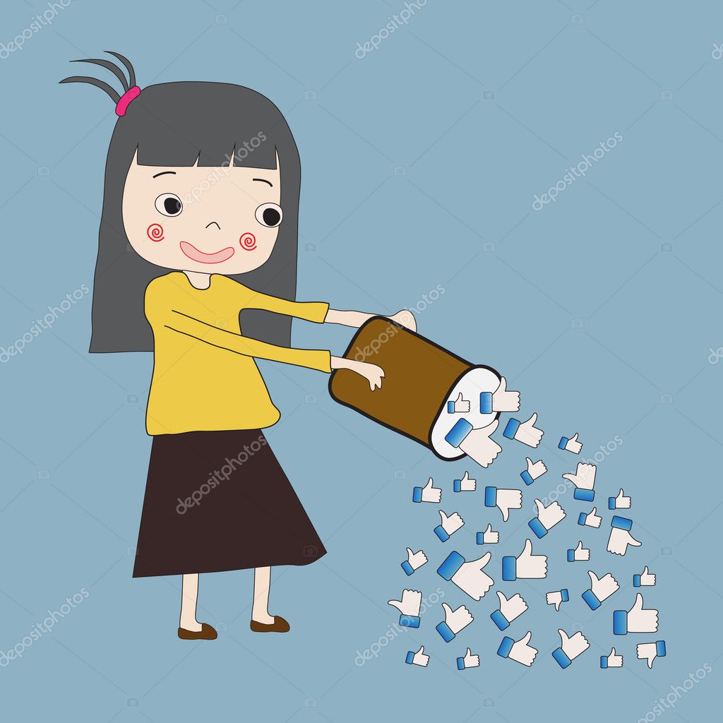 Like leave Stock Vector Image by ©actionbleem #29276185