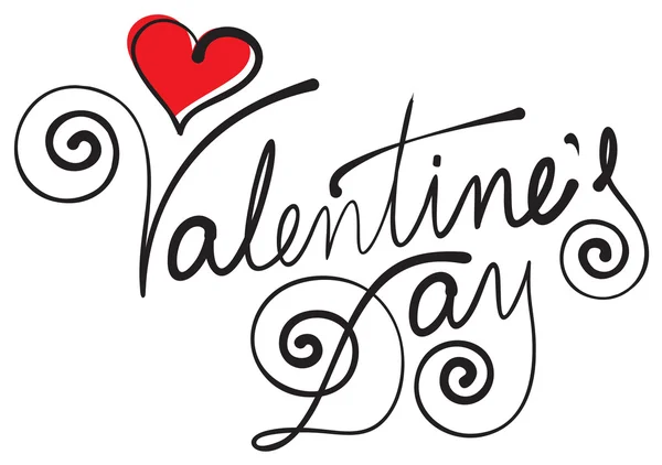 Happy valentine's day hand lettering Stock Vector Image by ©milyana ...