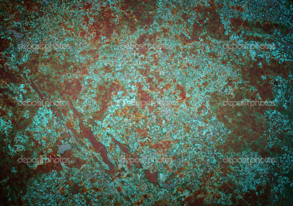 Textura de metal oxidado verde: fotografía de stock © tomert #29288325 ...