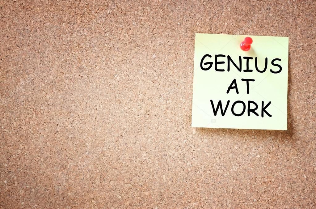 Genius At Work Wallpaper