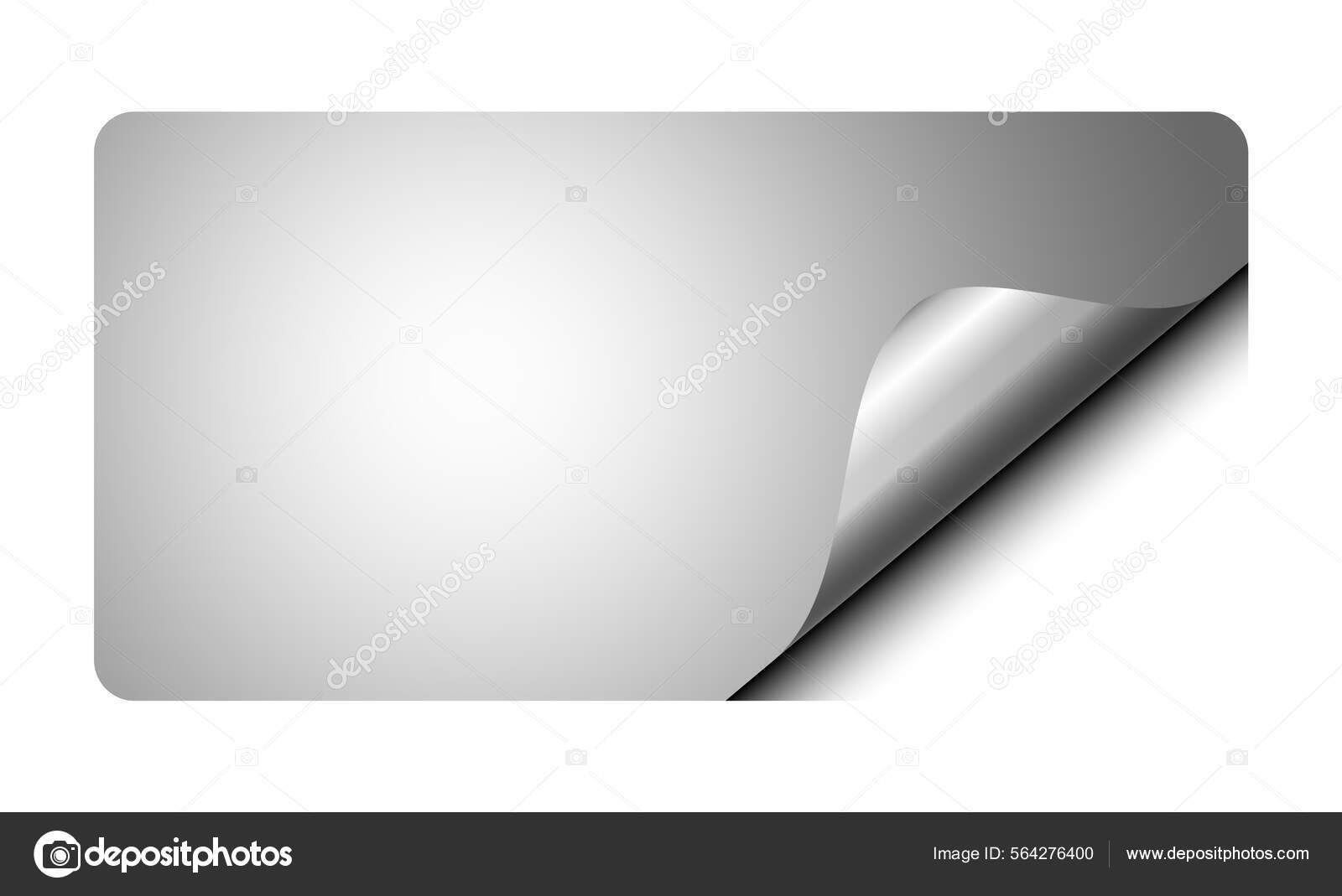 Paper Note Banner Edge Corner — Stock Photo © dewaardimar #564276400