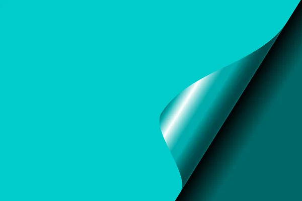 sticker paper with flip corner - Stock Image - Everypixel