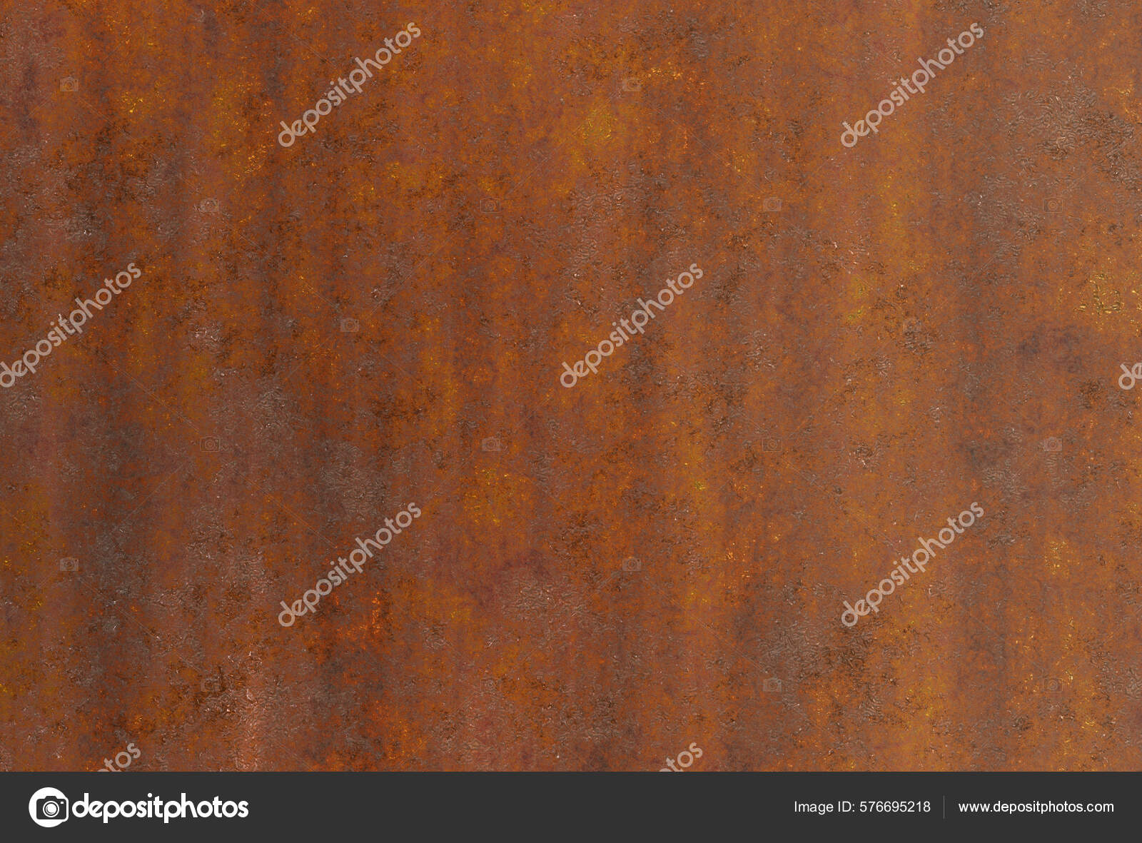 Eroded Corroded Rusty Metal Plate — Stock Photo © dewaardimar #576695218