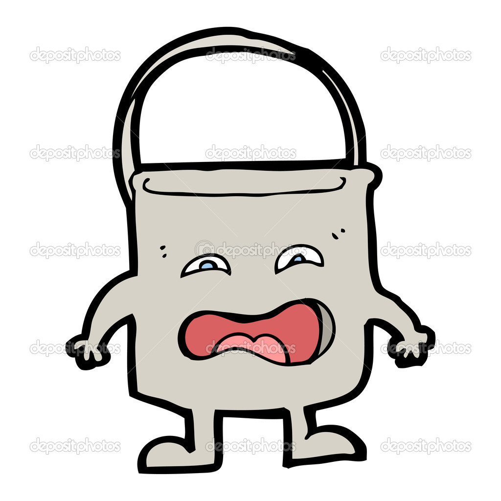 Kitchen bin cartoon Stock Vector Image by ©lineartestpilot #13137941