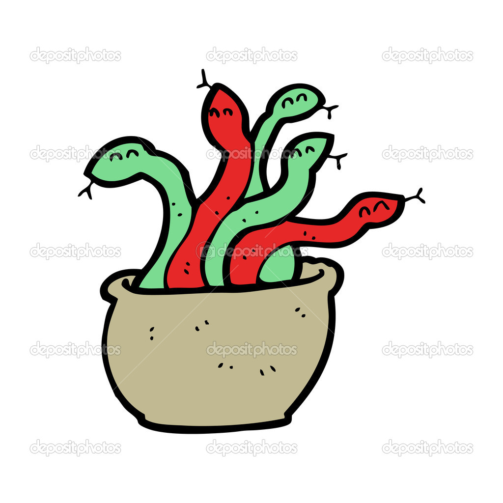 Slithering snakes cartoon Stock Vector Image by ©lineartestpilot #13138324