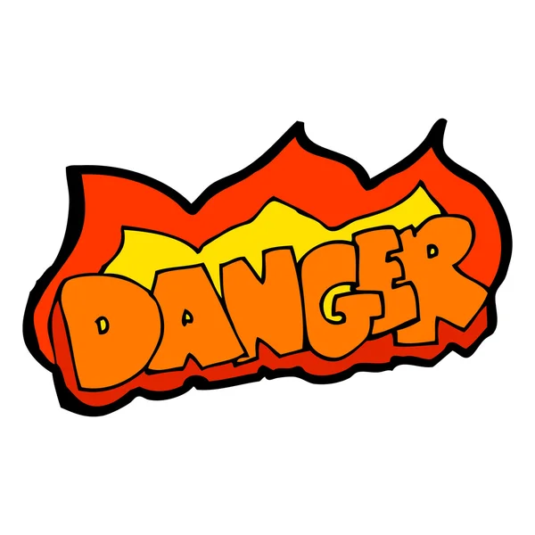 Flaming hot sign cartoon — Stock Vector © lineartestpilot #13138440