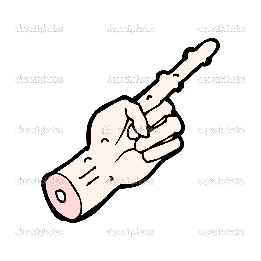 Cartoon pointing zombie hand Stock Vector by ©lineartestpilot 13570331