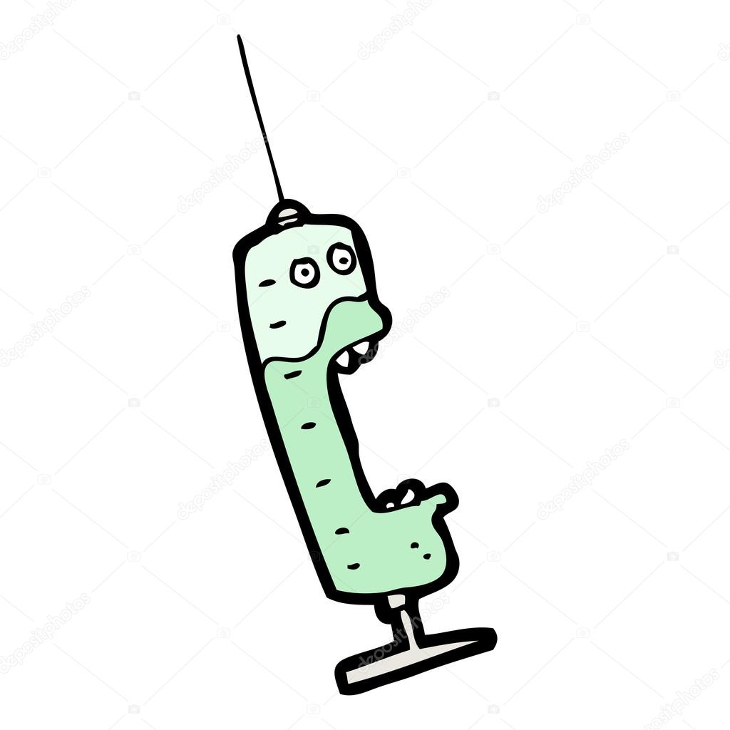 Cartoon injection — Stock Vector © lineartestpilot #13571674