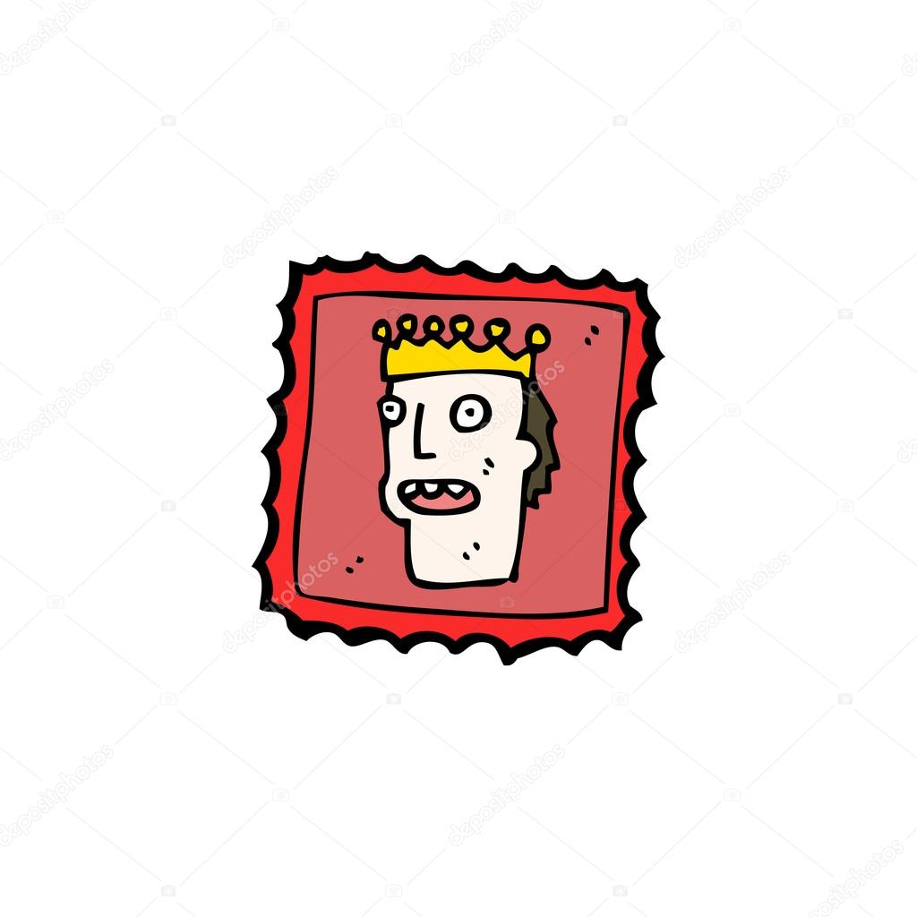 Postage stamp cartoon Stock Vector by ©lineartestpilot 13572028