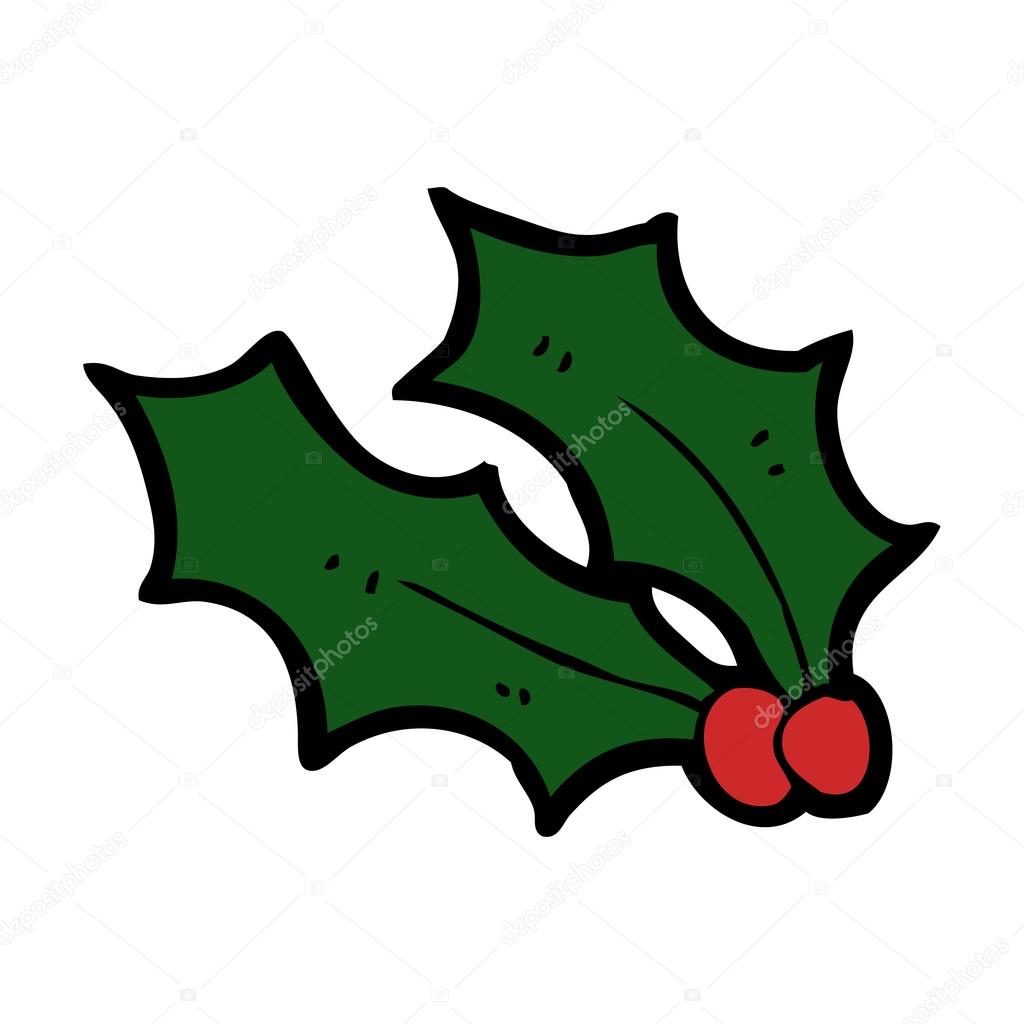 Cartoon holly Stock Vector Image by ©lineartestpilot #13572132