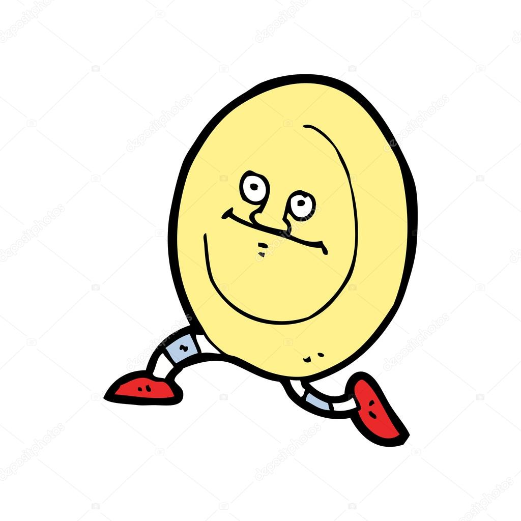 Happy yellow button cartoon Stock Vector Image by ©lineartestpilot ...