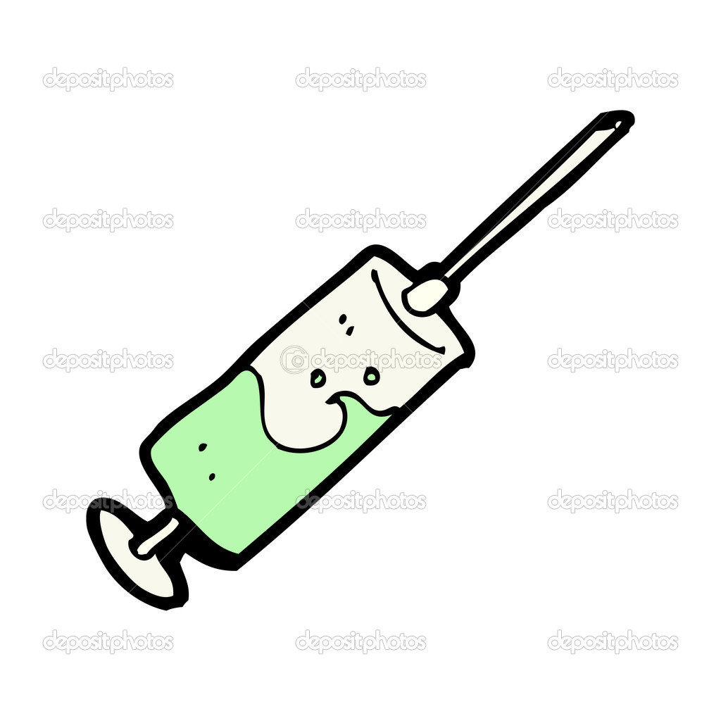 Cartoon injection Stock Illustration by ©lineartestpilot #13572549
