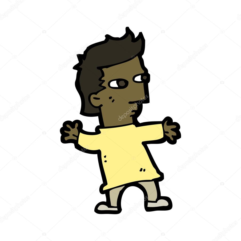 Short man cartoon Stock Illustration by ©lineartestpilot #13572729