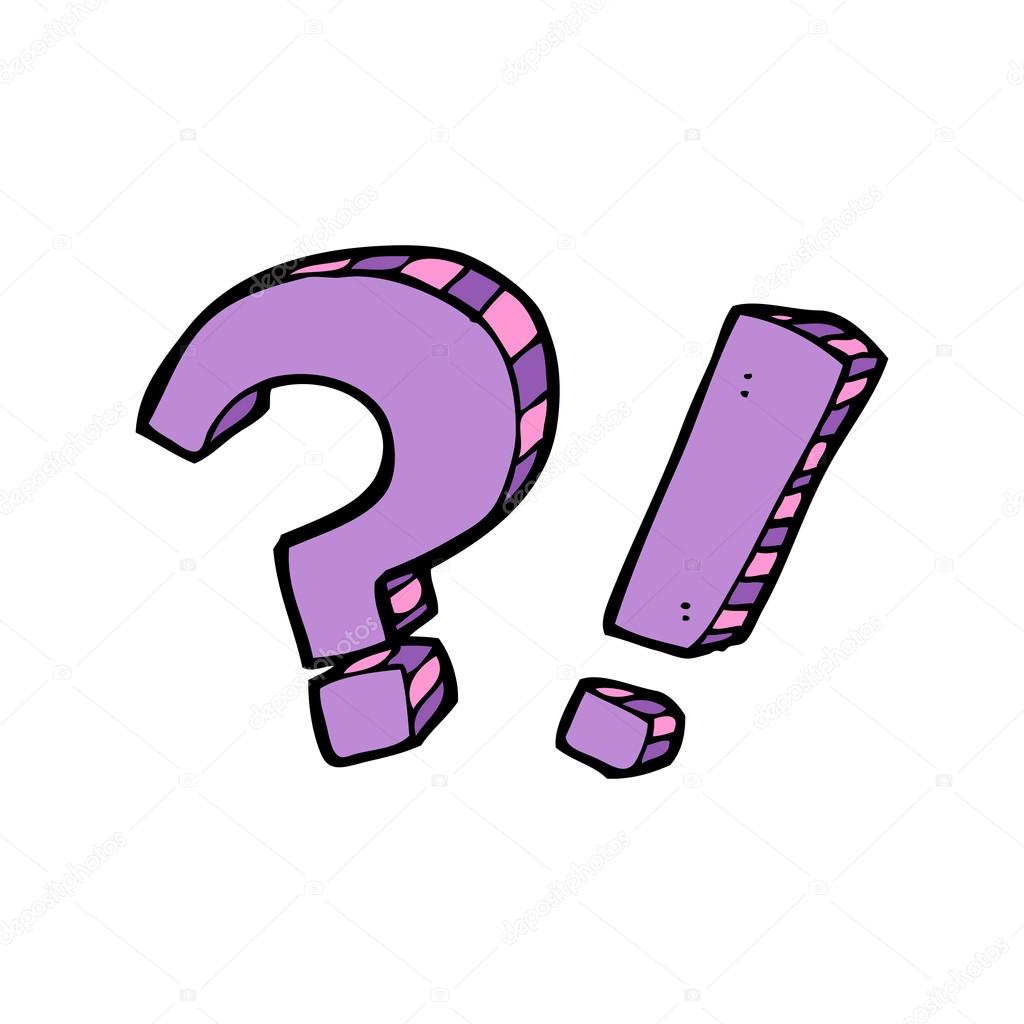 Question and exclamation mark cartoon — Stock Vector © lineartestpilot ... Question and exclamation mark cartoon — Stock Vector © lineartestpilot ...