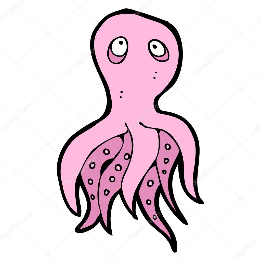 Octopus cartoon Stock Vector Image by ©lineartestpilot #13573508