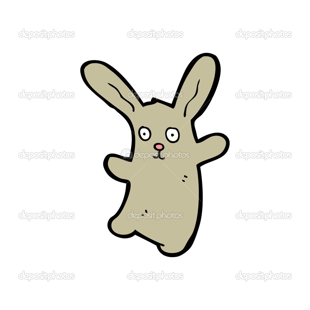 Dancing rabbit cartoon Stock Vector by ©lineartestpilot 13573791