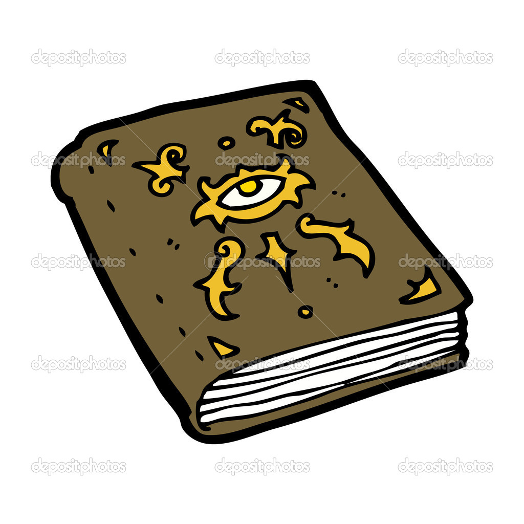 Cartoon Magic Spell Book Stock Vector Image By ©lineartestpilot 13574400