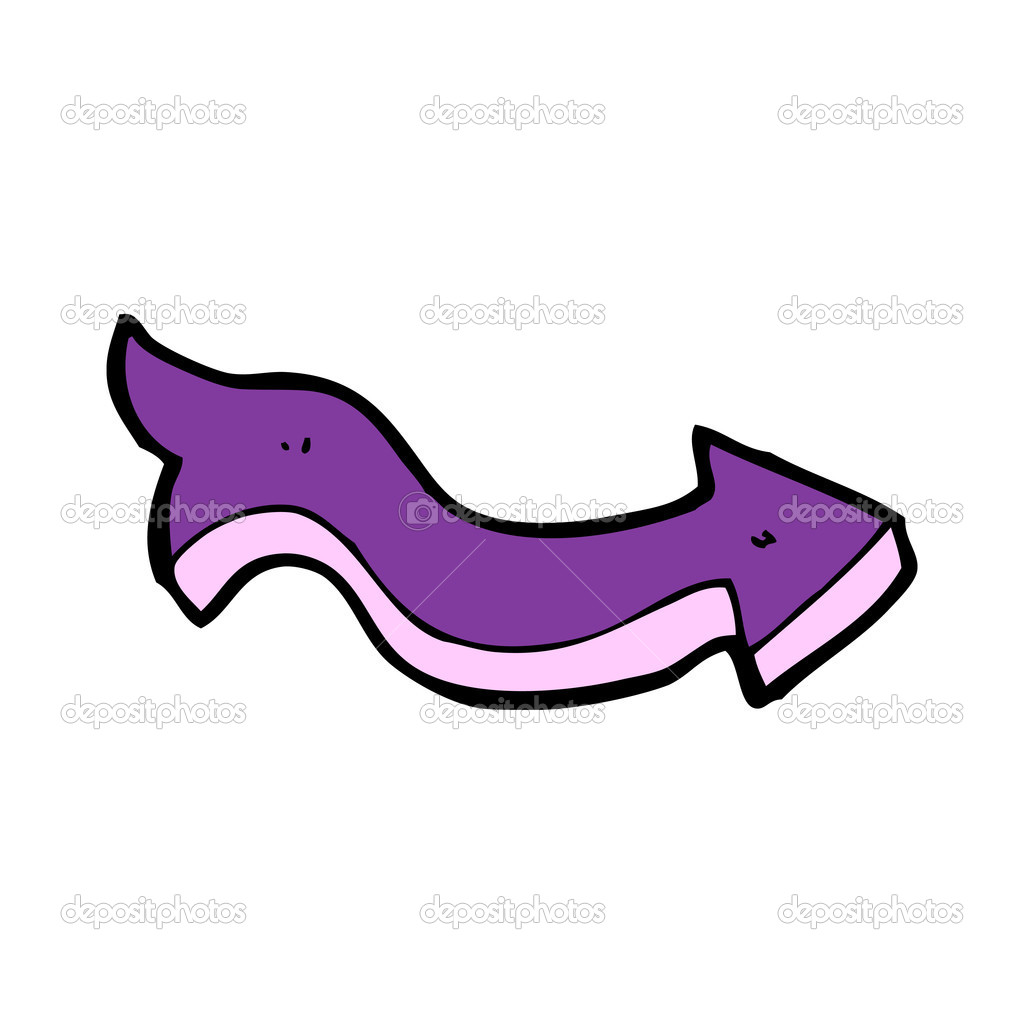 Direction arrow cartoon Stock Vector Image by ©lineartestpilot #13575960