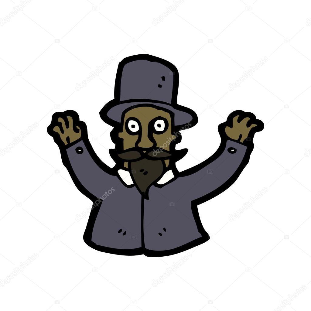 Caricatura de mago Vector de stock #13576410 de ©lineartestpilot