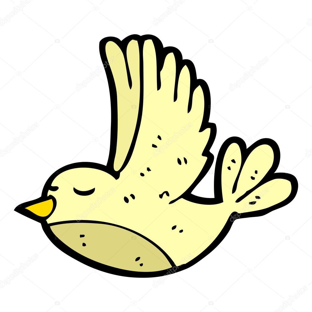 Dibujos animados de aves voladoras Stock Vector by ©lineartestpilot ...