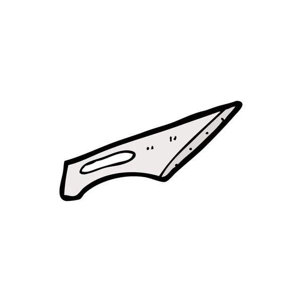 Sharp knife cartoon — Stock Vector © lineartestpilot #19891937