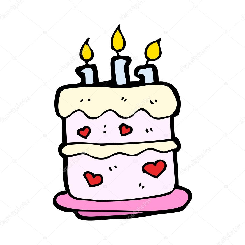 Cartoon cake Stock Vector Image by ©lineartestpilot #14913361