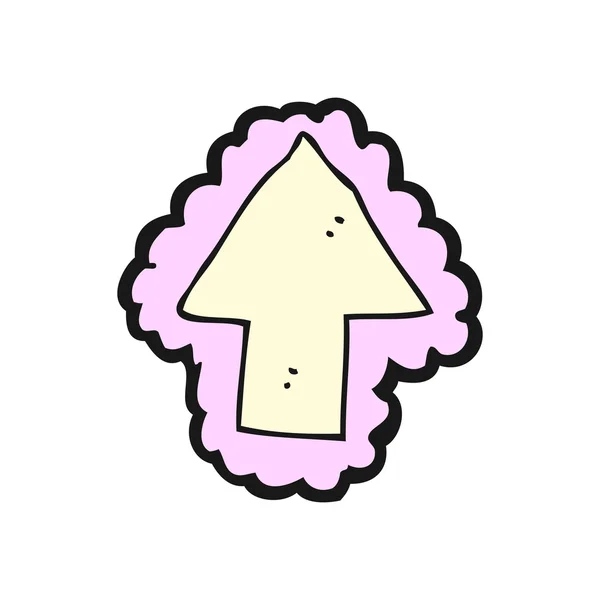 Pretty arrow cartoon — Stock Vector © lineartestpilot #14927355