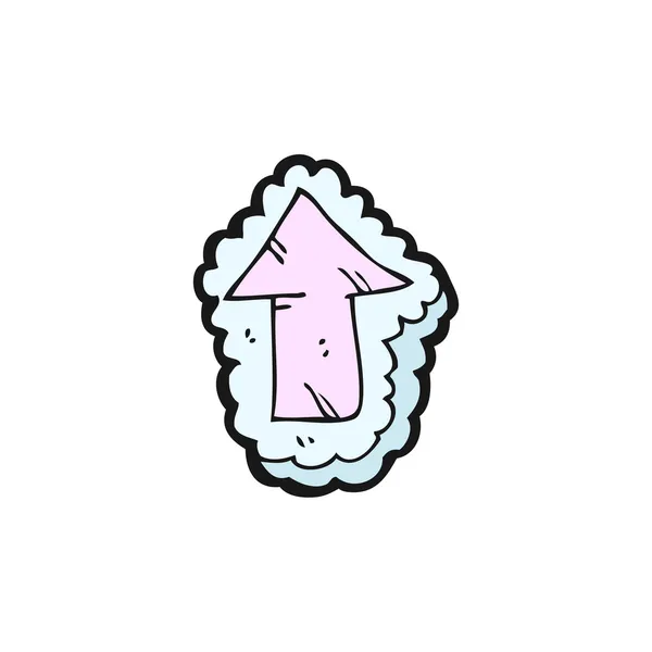 Pretty arrow cartoon — Stock Vector © lineartestpilot #14927355