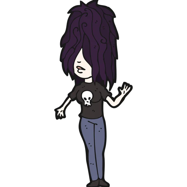 ᐈ Cartoon rock chick stock images, Royalty Free rock chick vectors ...